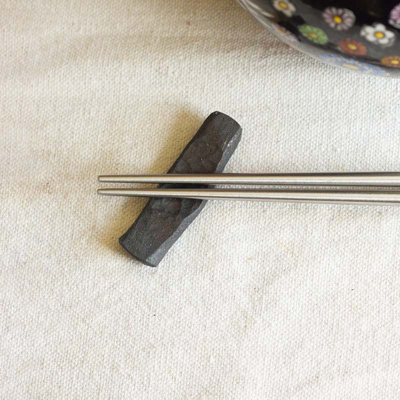 Iron Hand-Forged Chopstick Rest – Red Kettle Foods